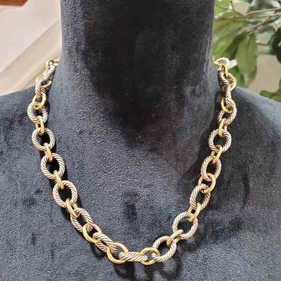 Unbranded | Jewelry | Womens Elegant Gold Plated Chunky Link Chain ...